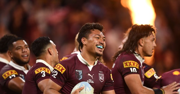 State of Origin 2023, Queensland Maroons, Jeremiah Nanai, Game Two ...