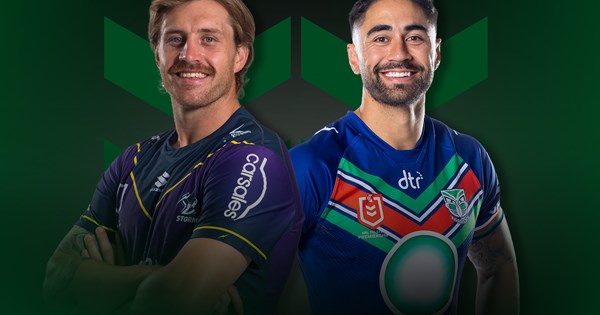 Storm v Warriors, NRL 2023, Anzac Day game, Nick Meaney return, Wayde ...