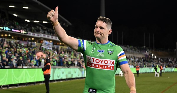 Raiders legend Jarrod Croker calls time on stellar career | NRL.com