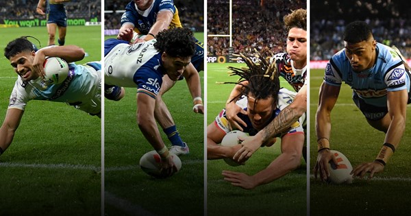 NRL 2023, NRL top try-scorers, Alofiana Khan-Pereira, Dallin Watene ...
