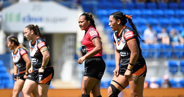 NRLW 2023, NRLW Grand Final, Knights v Titans, Rochelle Tamarua, Jared ...