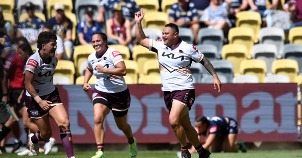 NRLW 2023, North Queensland Cowboys, Brisbane Broncos, round 3 match ...