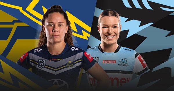 NRLW 2023, North Queensland Cowboys, Cronulla Sharks, Round 5, team ...