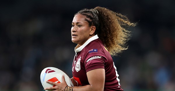 State of Origin 2023, Shaniah Power, Queensland Maroons, women's Origin ...