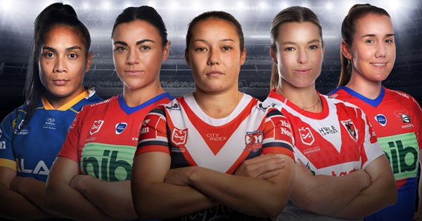 NRL 2023, David Middleton, Top five NRLW players of the year, Tamika ...