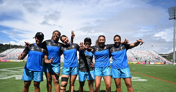 NRL2023: Pacific Championships, Fiji Bulikula, Josephine Maejiirs, Fetu ...