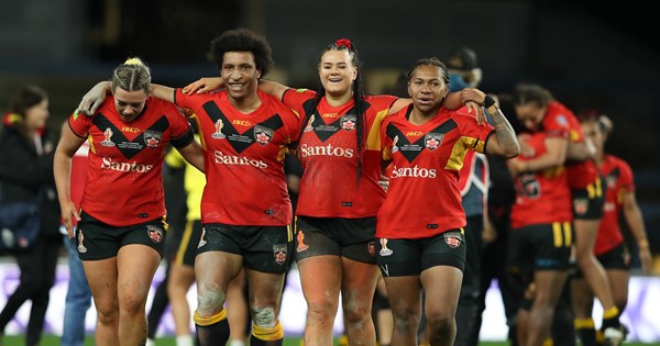 NRL 2023: Pacific Championships, PNG Orchids, Elsie Albert, Essay Banu ...