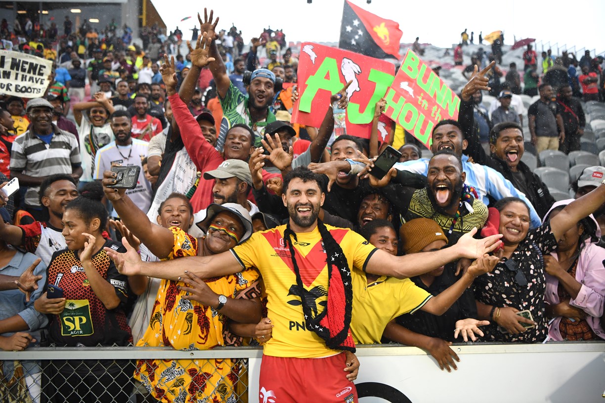 NRL 2023: Pacific Championships, Papua New Guinea, fans, final, Kumuls ...