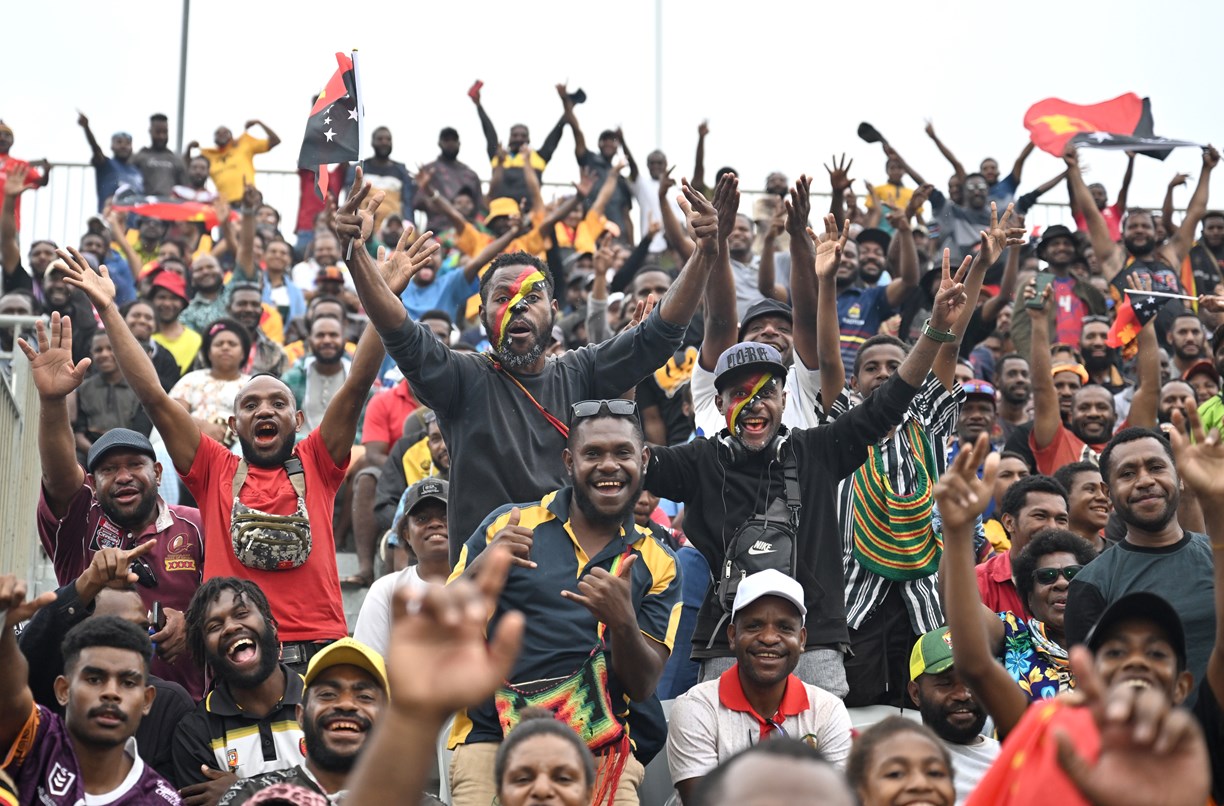 NRL 2023: Pacific Championships, Papua New Guinea, fans, final, Kumuls ...