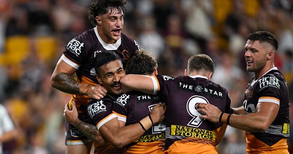 NRL 2024: Brisbane Broncos, South Sydney Rabbitohs, Suncorp Stadium ...