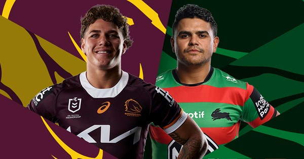 NRL 2024, Brisbane Broncos, South Sydney Rabbitohs, Round 2, official ...