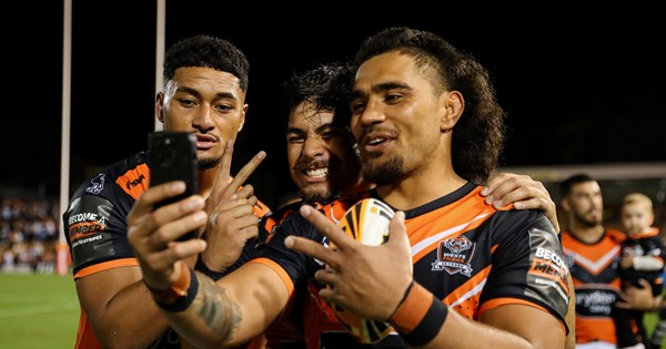 NRL 2024: Wests Tigers, Benji Marshall, team song, Cronulla Sharks ...