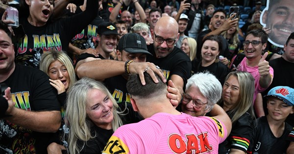 NRL 2024: Penrith Panthers; Mavrik Geyer, Mark Geyer, Greg Alexander ...