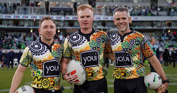 NRL Match Officials, Round 13, referees, touch judge, bunker | NRL.com