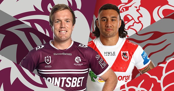 NRL 2024, Manly Sea Eagles, St George Illawarra Dragons, round 15 ...