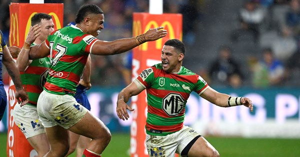 NRL 2024, Parramatta Eels v South Sydney Rabbitohs, Round 18, match ...