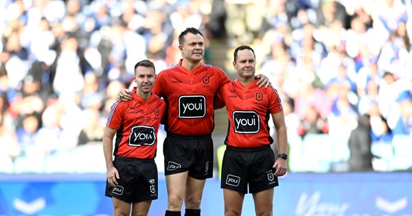 NRL Match Officials, Round 19, referees, touch judge, bunker | NRL.com