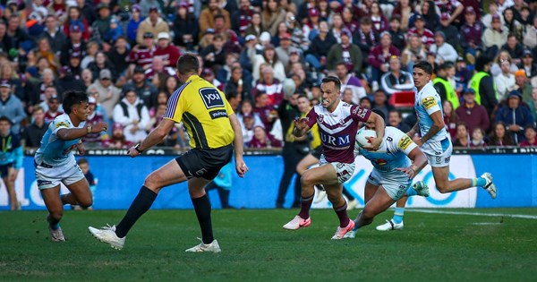 NRL 2024, Manly-Waringah Sea Eagles, Gold Coast Titans, Des Hasler ...