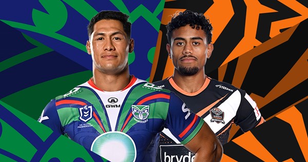 NRL 2024, The Warriors, New Zealand, Wests Tigers, Round 21, match ...
