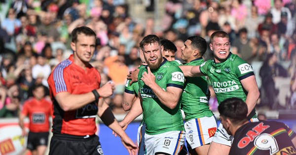 NRL 2024: Canberra Raiders, Penrith Panthers, Round 25, GIO Stadium ...