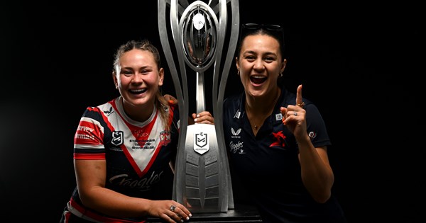 NRL 2024: Sydney Roosters, John Strange, Keeley Davis, coach, female ...