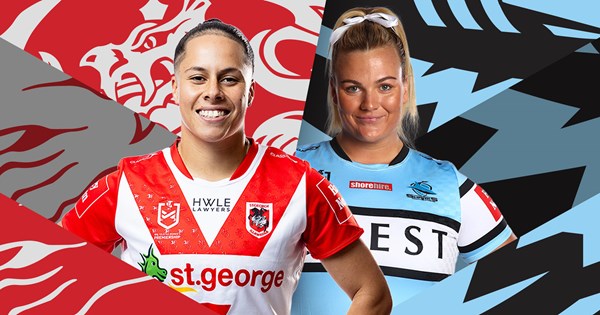 NRLW 2024, St George Illawarra Dragons, Cronulla Sharks, Round 5 ...