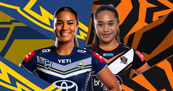 NRLW 2024, Round 7, North Queensland Cowboys v Wests Tigers, match ...