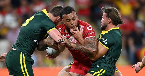 NRL 2024: Pacific Championships, final, Tonga, Jason Taumalolo, Addin ...