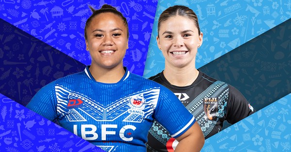 Pacific Championships 2024, women's Pacific Bowl, Fetu Samoa, Fiji ...