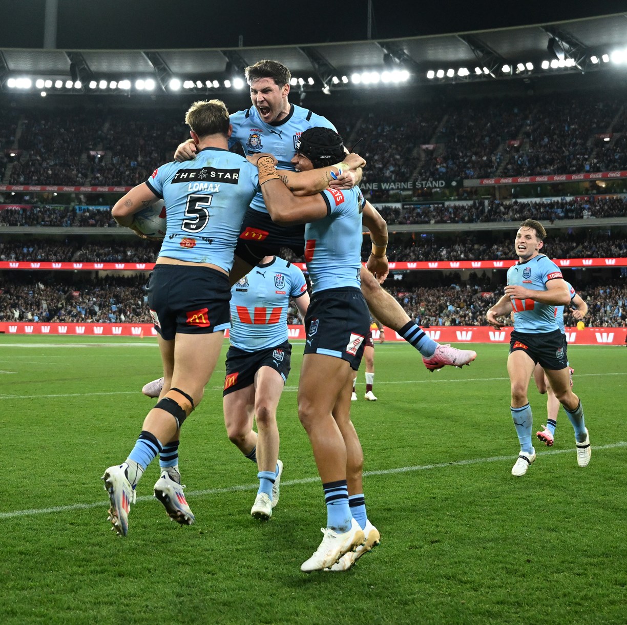 State of Origin 2024, Game Two, New South Wales Blues v Queensland ...