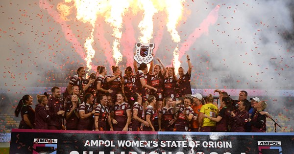 Women's State of Origin 2024, Maroons v Sky Blues, match report, Game ...