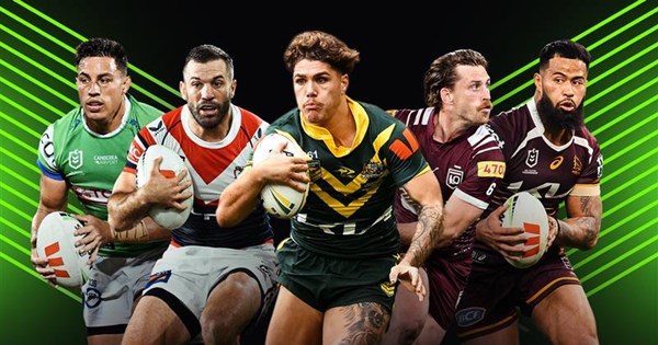 NRL 2025, Best 5 players, David Middleton, Rugby League Official Annual ...