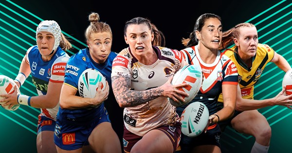 NRLW 2025, Best 5 players, David Middleton, Rugby League Official ...