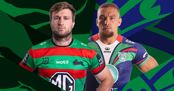 NRL 2025, round 13, South Sydney Rabbitohs, Warriors, official team ...