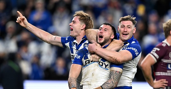 NRL 2025, round 21, live blog, Canterbury Bulldogs, Manly Sea Eagles ...