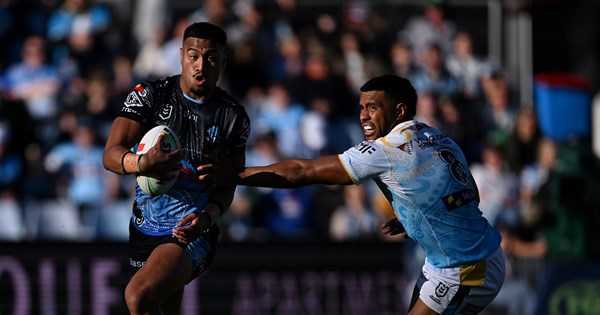 Match - 2025 NRL Round 24 - Cronulla Sutherland Sharks vs Gold Coast ...