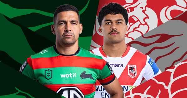 NRL 2025, round 25, South Sydney Rabbitohs, St George Illawarra Dragons ...