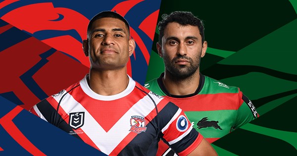 NRL 2025, round 27, Sydney Roosters, South Sydney Rabbitohs, match ...