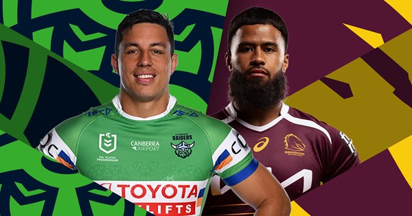 NRL 2025, Canberra Raiders, Brisbane Broncos, qualifying final, match ...