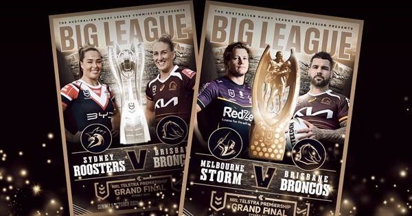 NRL 2025, NRLW 2025, Big League magazine, souvenir edition, Storm ...