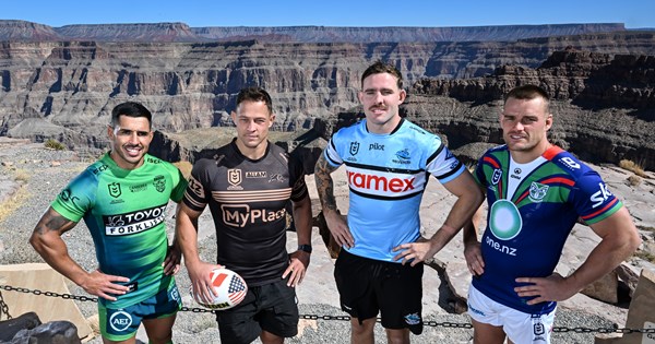 Rugby League Las Vegas 2025, Grand Canyon, Fogarty, Sorensen, Burns ...