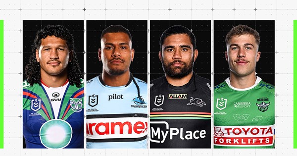 NRL 2025, Pre-Season Challenge 2025, official team lists, round 1 ...