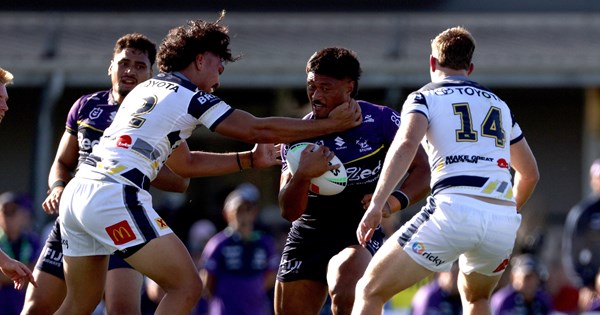 NRL 2025, Stefano Utoikamanu, Storm debut, Harry Grant, simple philosophy, Craig Bellamy | NRL.com