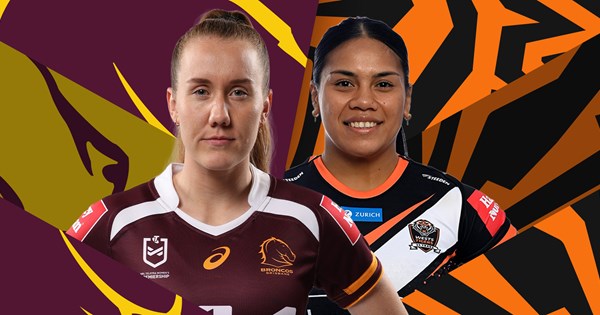 NRLW 2025, round 1, Brisbane Broncos, West Tigers, match preview ...
