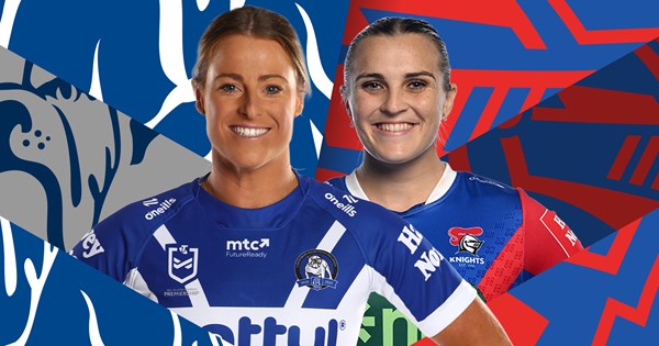NRLW 2025, round 1, Canterbury Bulldogs, Newcastle Knights, match ...