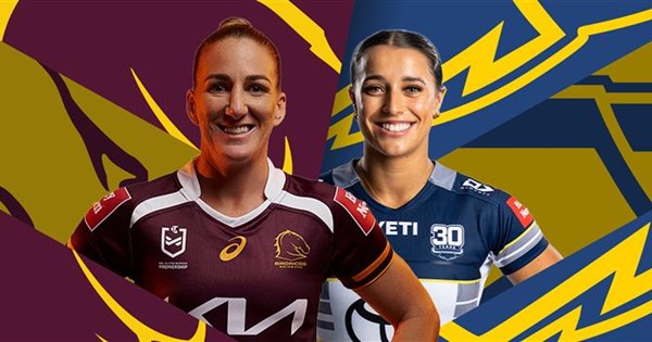 NRLW 2025, Brisbane Broncos, North Queensland Cowboys, Round 11, match ...
