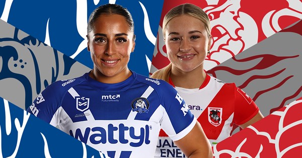 NRLW 2025, Canterbury Bulldogs, St George Illawarra Dragons, round 3 ...