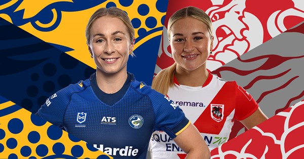 NRLW 2025, Magic Round, Parramatta Eels, St George Illawarra Dragons ...