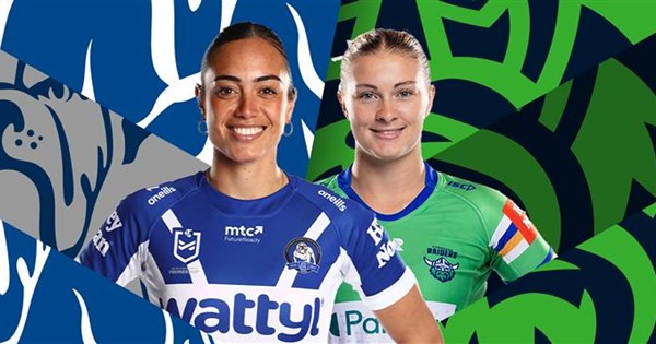 NRLW 2025, round 8, Canterbury Bulldogs, Canberra Raiders, match ...