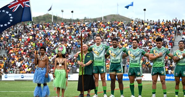 Pacific Championships 2025, Cook Islands squad, men, KL Iro, Brad ...